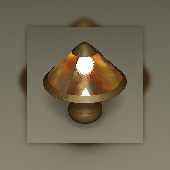 Lamps Set 3D model - Download in MAX, OBJ, FBX, C4D