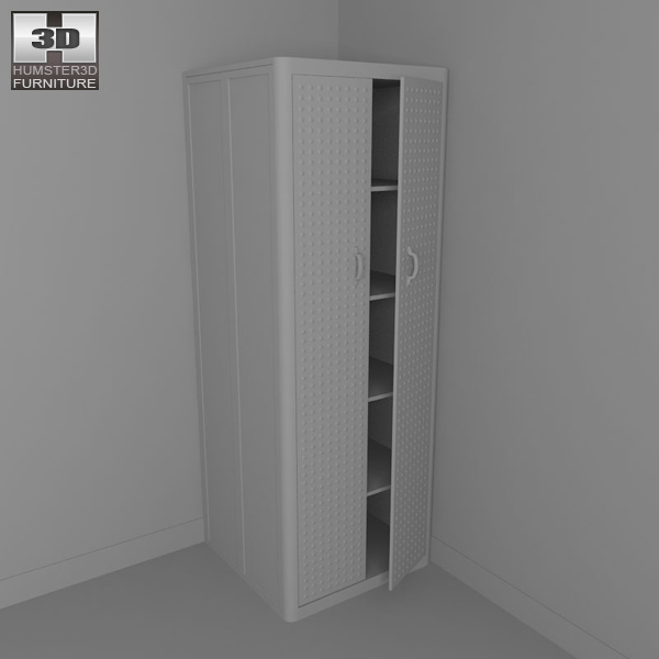 Garage Furniture 05 Set 3D model - Download in MAX, OBJ, FBX, C4D