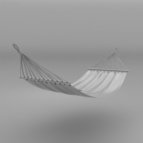 Hammock 3D model - Download in MAX, OBJ, FBX, C4D