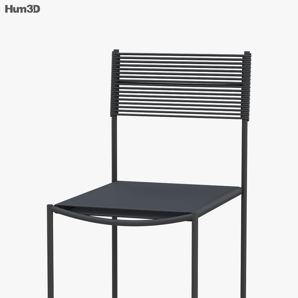 Alias Spaghetti Chair 3D model - Download in MAX, OBJ, FBX, C4D