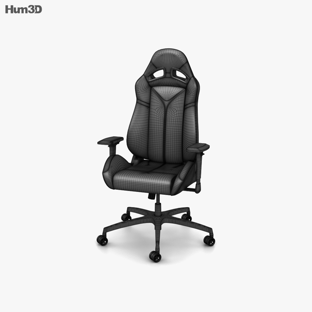 Alienware S5000 Gaming chair 3D model - Download in MAX, OBJ, FBX, C4D