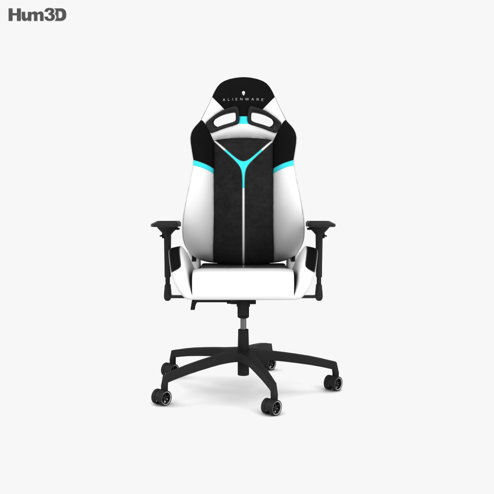 Alienware S5000 Gaming chair 3D model - Download in MAX, OBJ, FBX, C4D