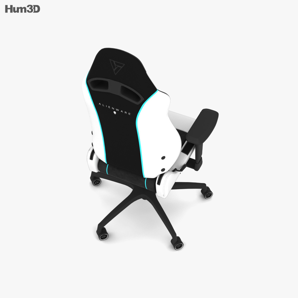 Alienware S5000 Gaming chair 3D model - Download in MAX, OBJ, FBX, C4D