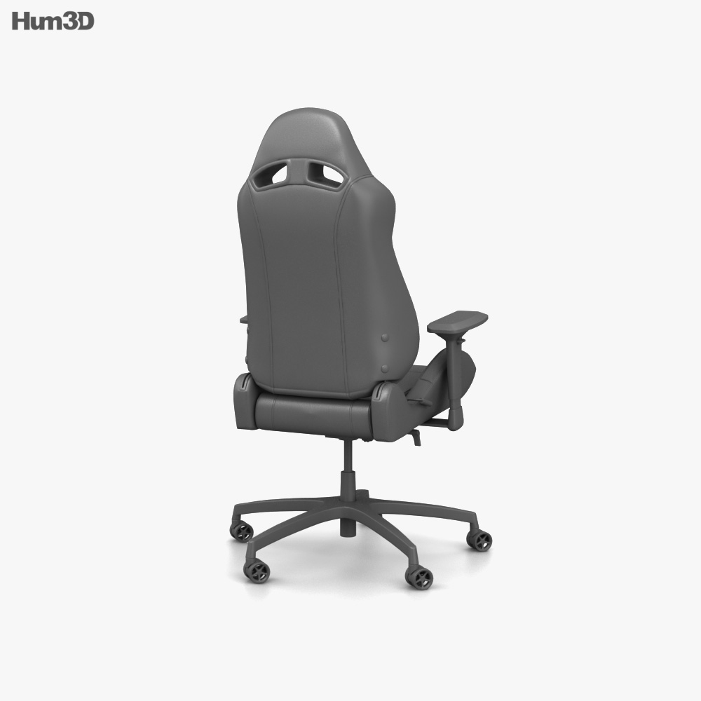 Alienware S5000 Gaming chair 3D model - Download in MAX, OBJ, FBX, C4D