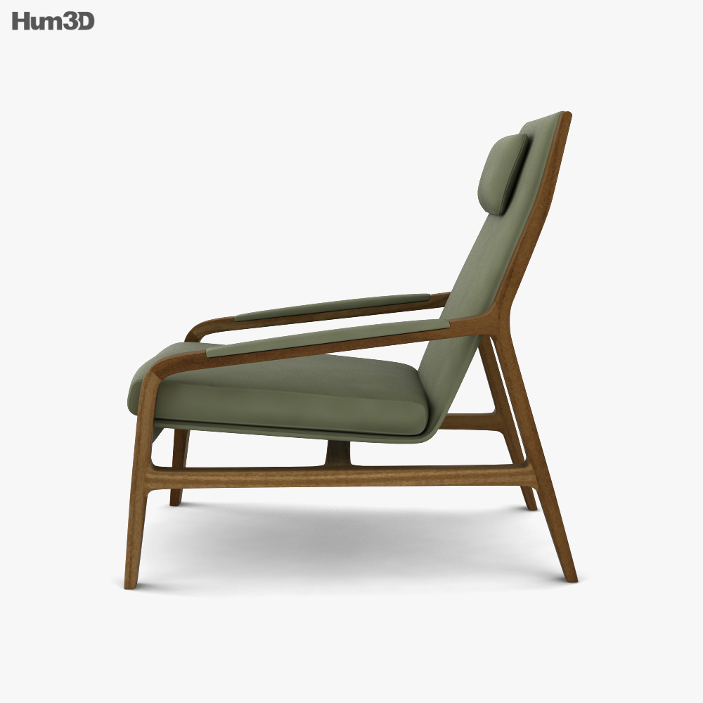 Alivar Margot Relax Armchair 3D model - Download in MAX, OBJ, FBX, C4D
