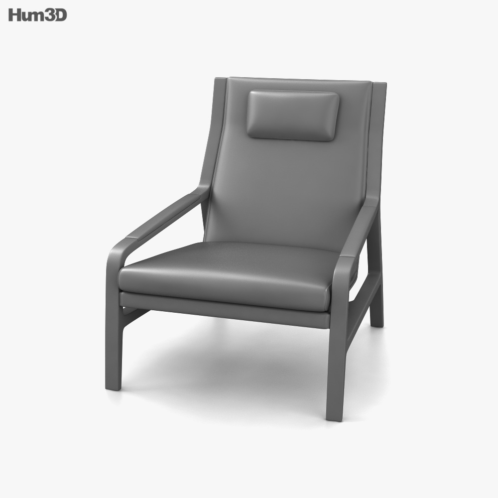 Alivar Margot Relax Armchair 3D model - Download in MAX, OBJ, FBX, C4D