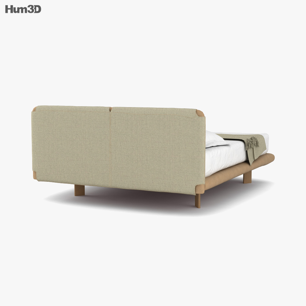 Alivar Cuddle Bed 3D model - Download in MAX, OBJ, FBX, C4D
