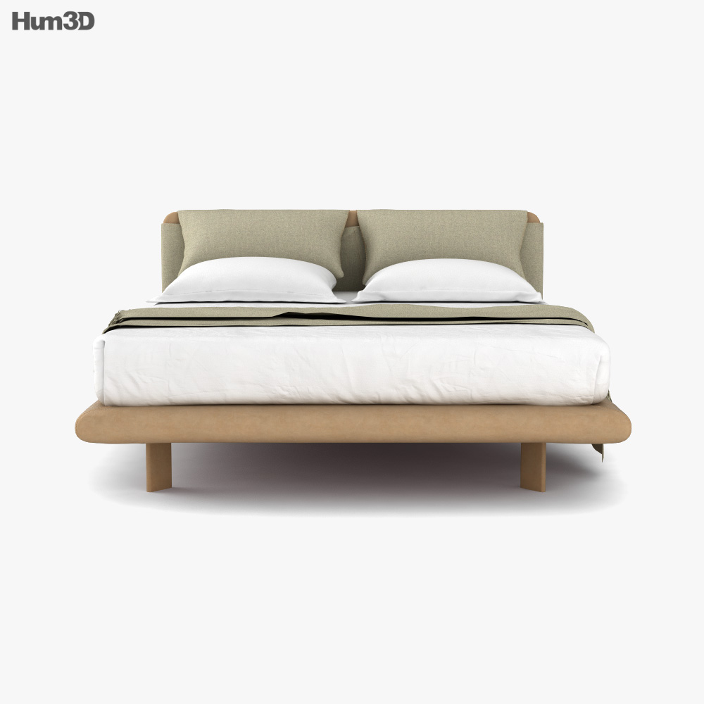 Alivar Cuddle Bed 3D model - Download in MAX, OBJ, FBX, C4D