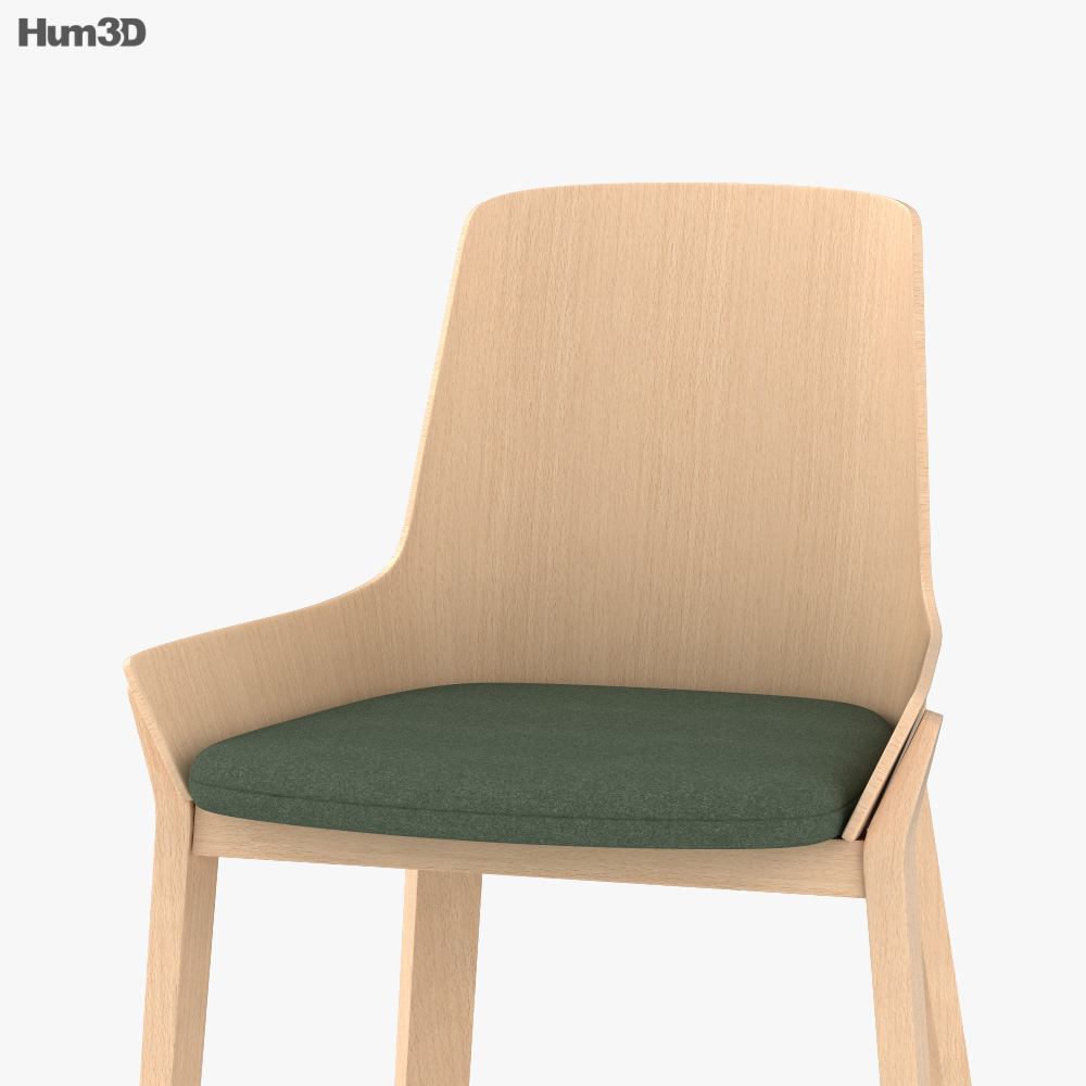 Alki Koila Chair 3D model - Download in MAX, OBJ, FBX, C4D