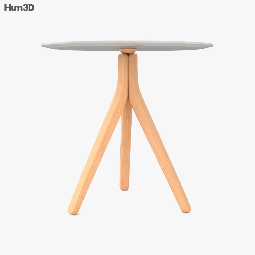 Andreu World Nuez Table 3D model - Download in MAX, OBJ, FBX, C4D