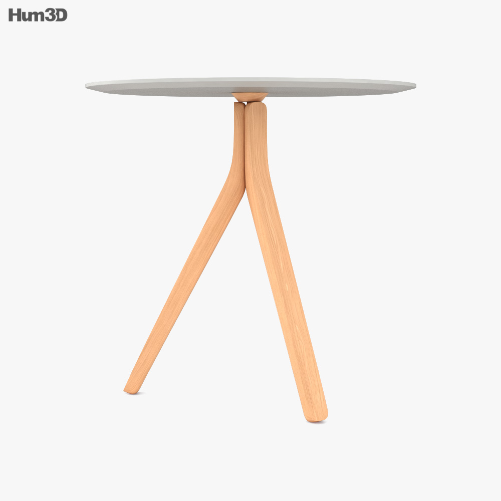 Andreu World Nuez Table 3D model - Download in MAX, OBJ, FBX, C4D