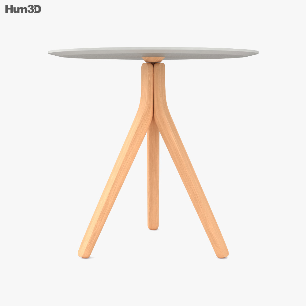 Andreu World Nuez Table 3D model - Download in MAX, OBJ, FBX, C4D