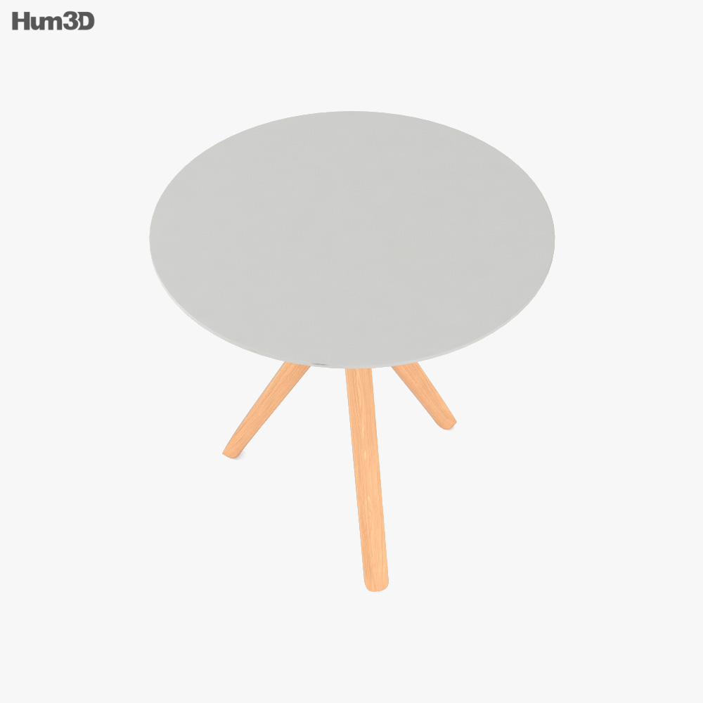 Andreu World Nuez Table 3D model - Download in MAX, OBJ, FBX, C4D