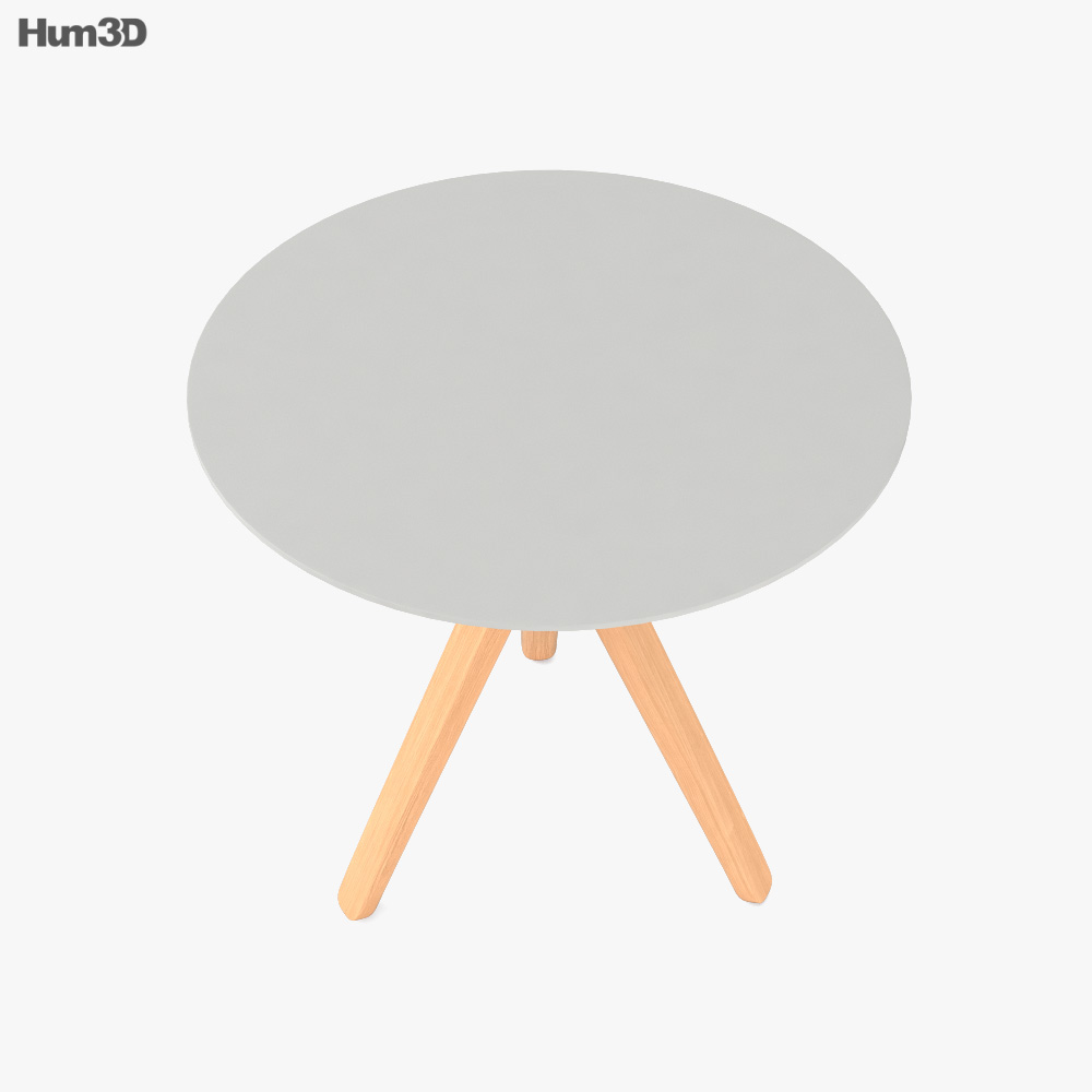 Andreu World Nuez Table 3D model - Download in MAX, OBJ, FBX, C4D