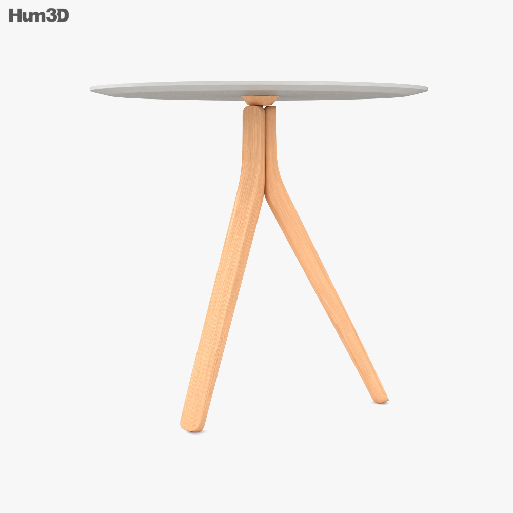 Andreu World Nuez Table 3D model - Download in MAX, OBJ, FBX, C4D