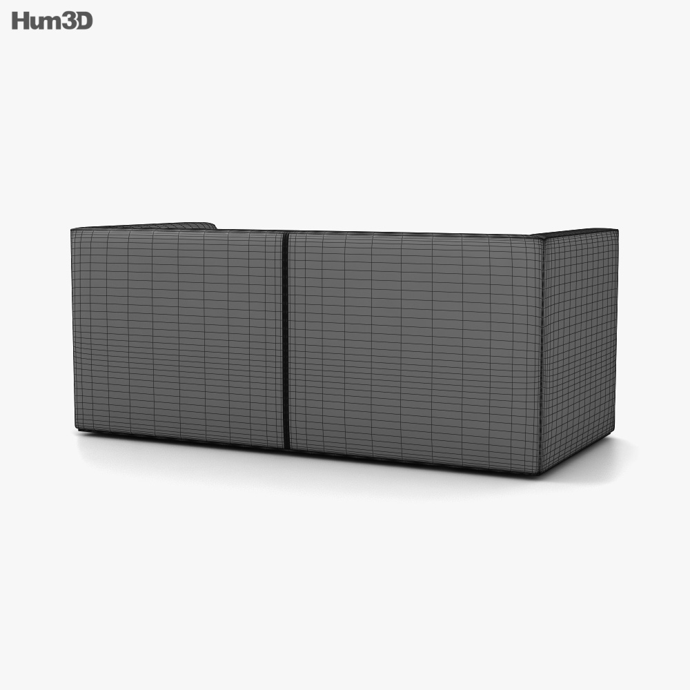 Andreu World Grand Raglan Sofa 3D model - Download in MAX, OBJ, FBX, C4D