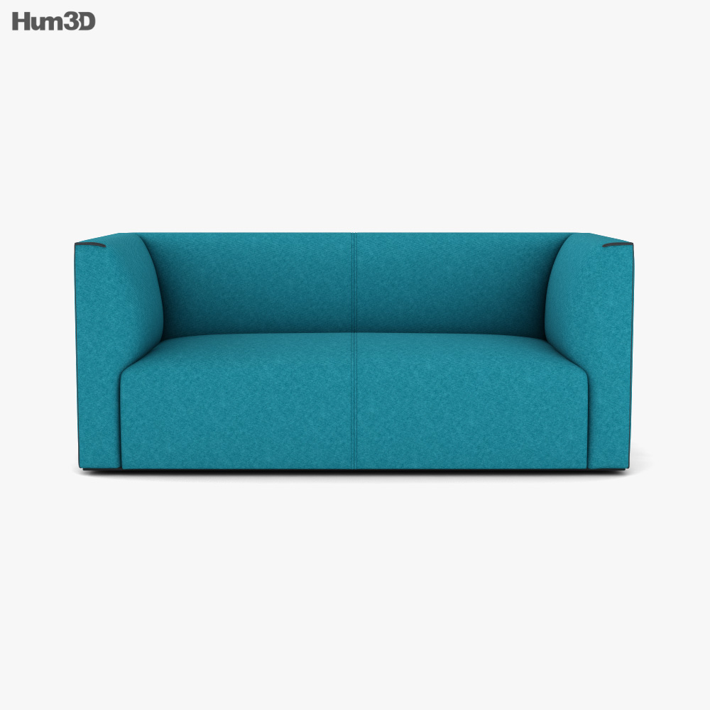 Andreu World Grand Raglan Sofa 3D model - Download in MAX, OBJ, FBX, C4D