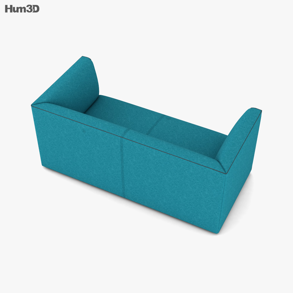 Andreu World Grand Raglan Sofa 3D model - Download in MAX, OBJ, FBX, C4D