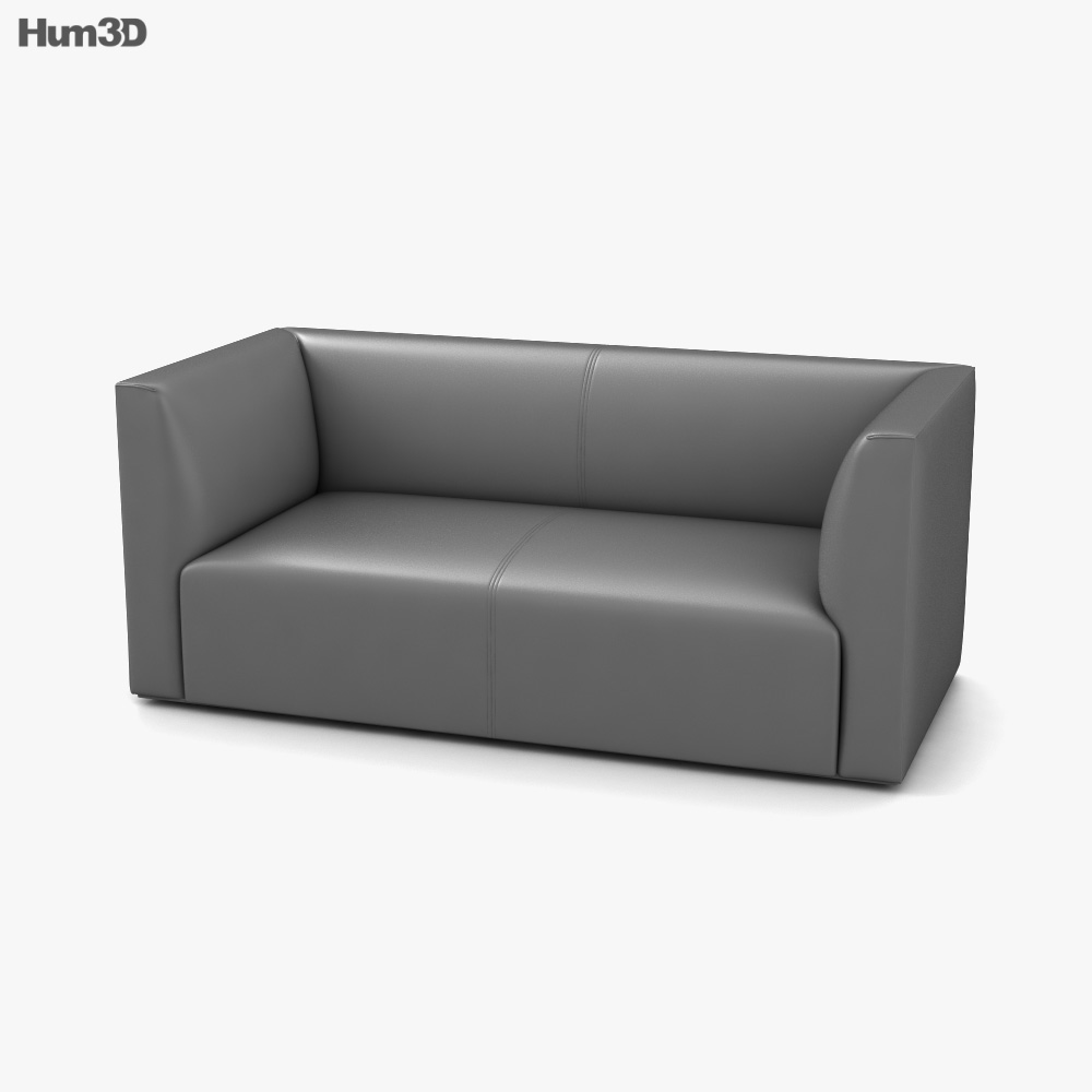 Andreu World Grand Raglan Sofa 3D model - Download in MAX, OBJ, FBX, C4D