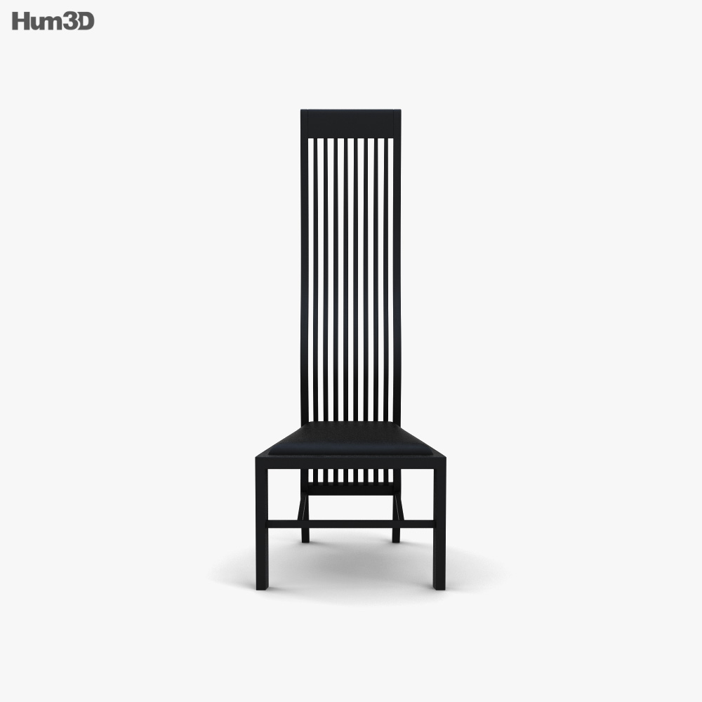 Arata Isozaki Marilyn Chair 3D model - Download in MAX, OBJ, FBX, C4D