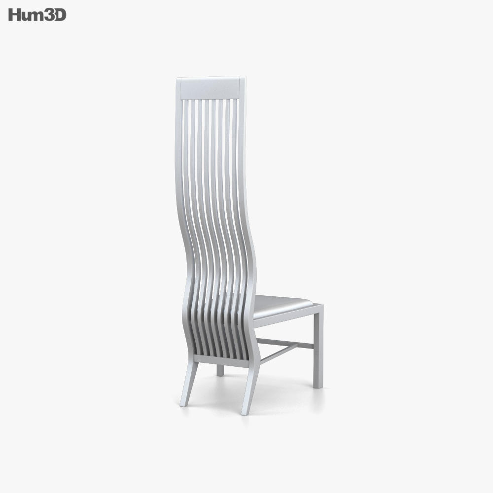 Arata Isozaki Marilyn Chair 3D model - Download in MAX, OBJ, FBX, C4D