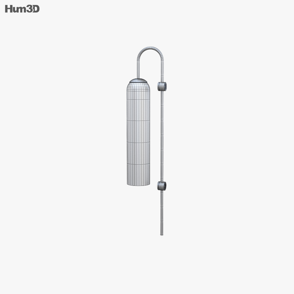 Articolo Float Wall lamp 3D model - Download in MAX, OBJ, FBX, C4D