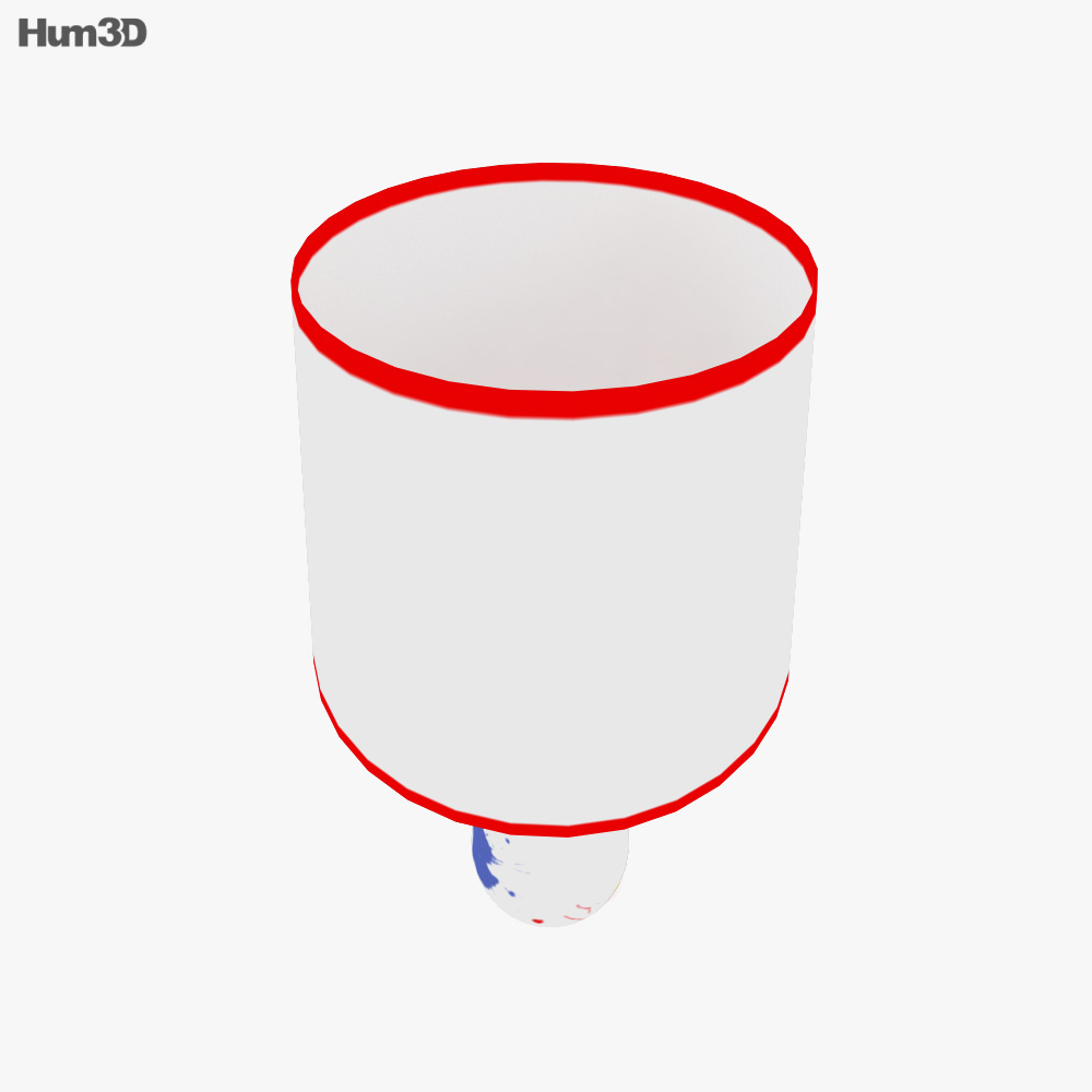 Ashley Mell table lamp 3D model - Download in MAX, OBJ, FBX, C4D