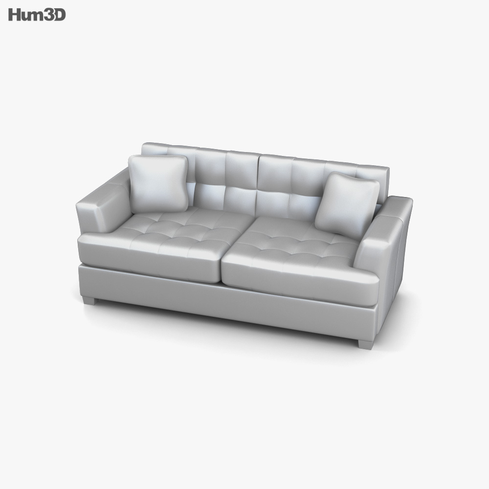 Ashley Zia - Spa Sofa 3D model - Download in MAX, OBJ, FBX, C4D
