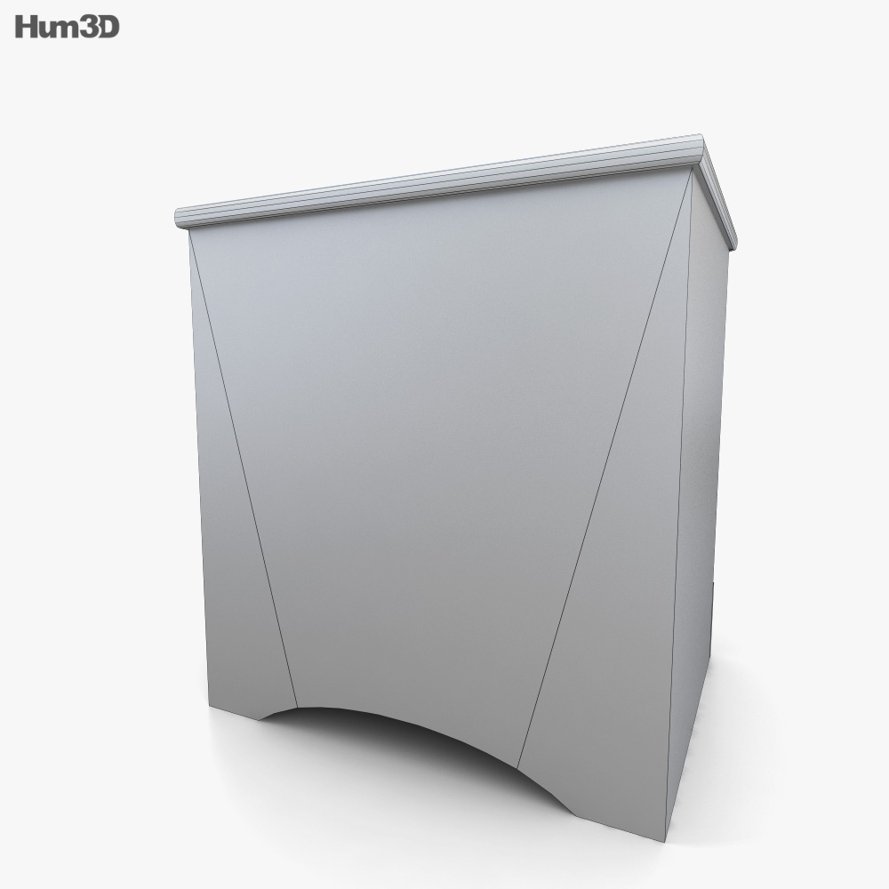 Ashley Benjamin Nightstand 3D model - Download in MAX, OBJ, FBX, C4D