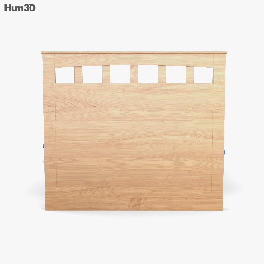 Ashley Benjamin Bed 3D model - Download in MAX, OBJ, FBX, C4D