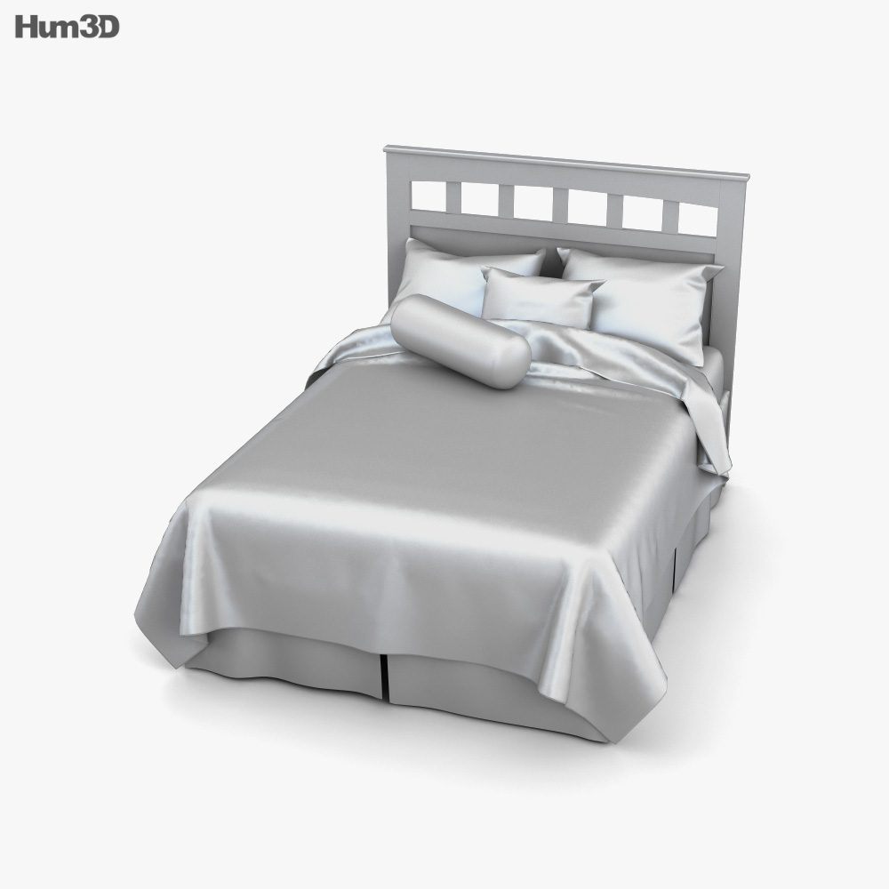 Ashley Benjamin Bed 3D model - Download in MAX, OBJ, FBX, C4D