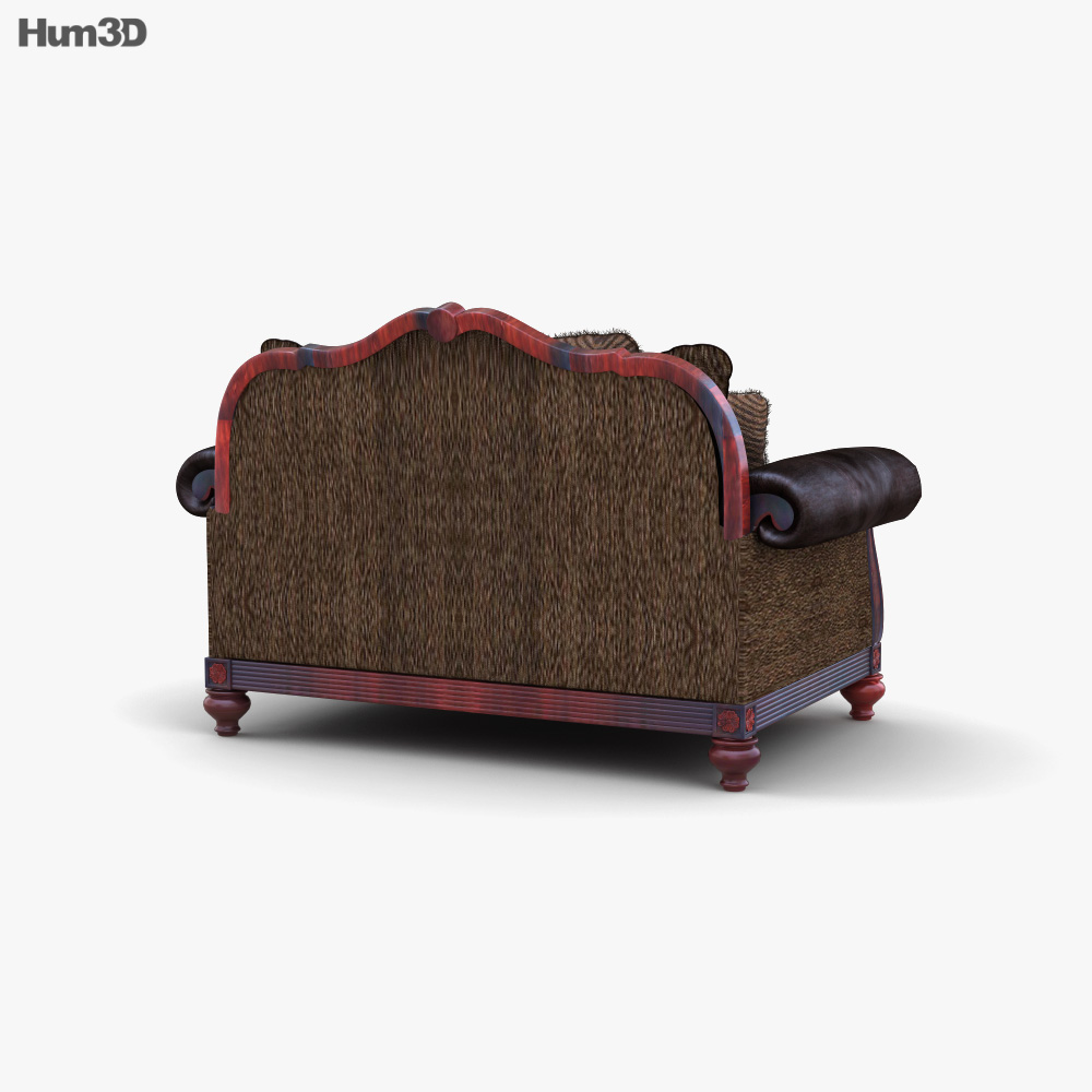 Ashley Key Town Loveseat 3D model - Download in MAX, OBJ, FBX, C4D