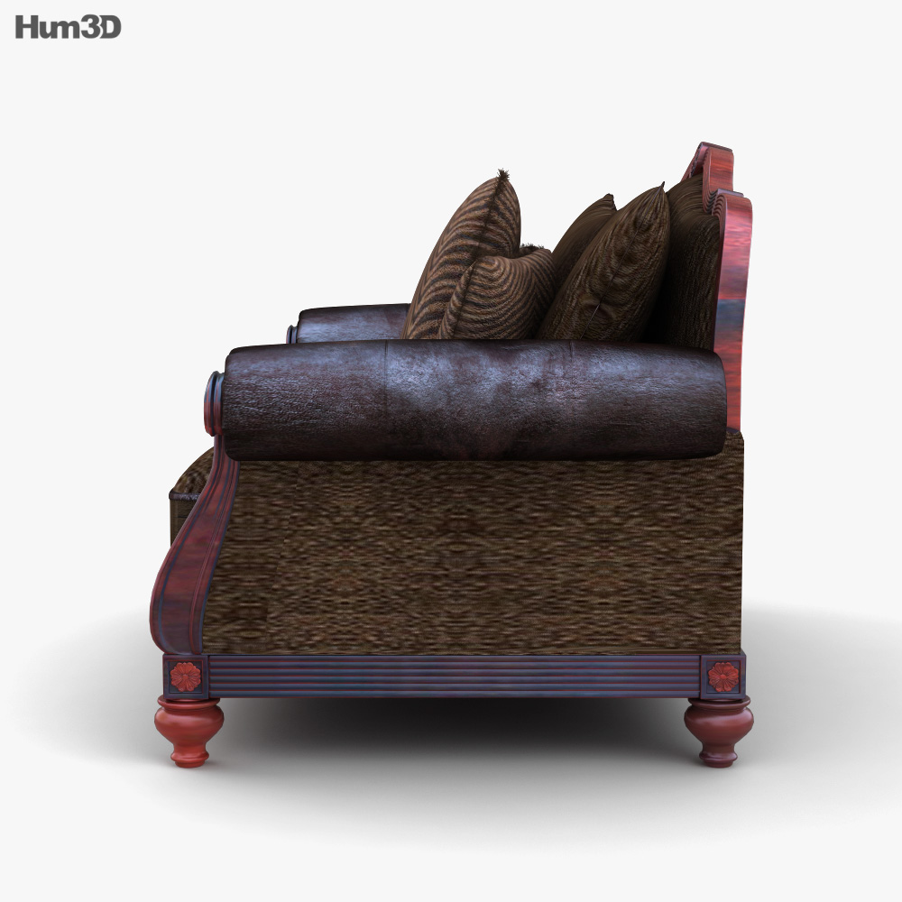 Ashley Key Town Loveseat 3D model - Download in MAX, OBJ, FBX, C4D