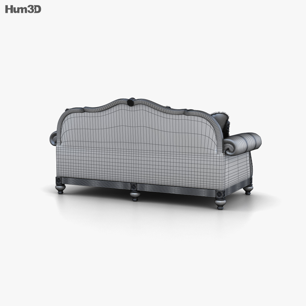 Ashley Key Town Sofa 3D model - Download in MAX, OBJ, FBX, C4D