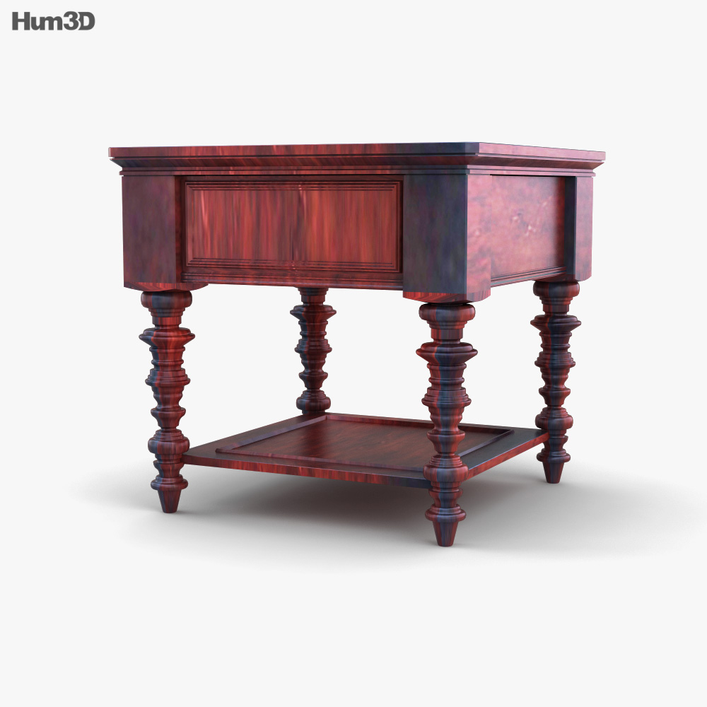 Ashley Key Town - Truffle Table 3D model - Download in MAX, OBJ, FBX, C4D