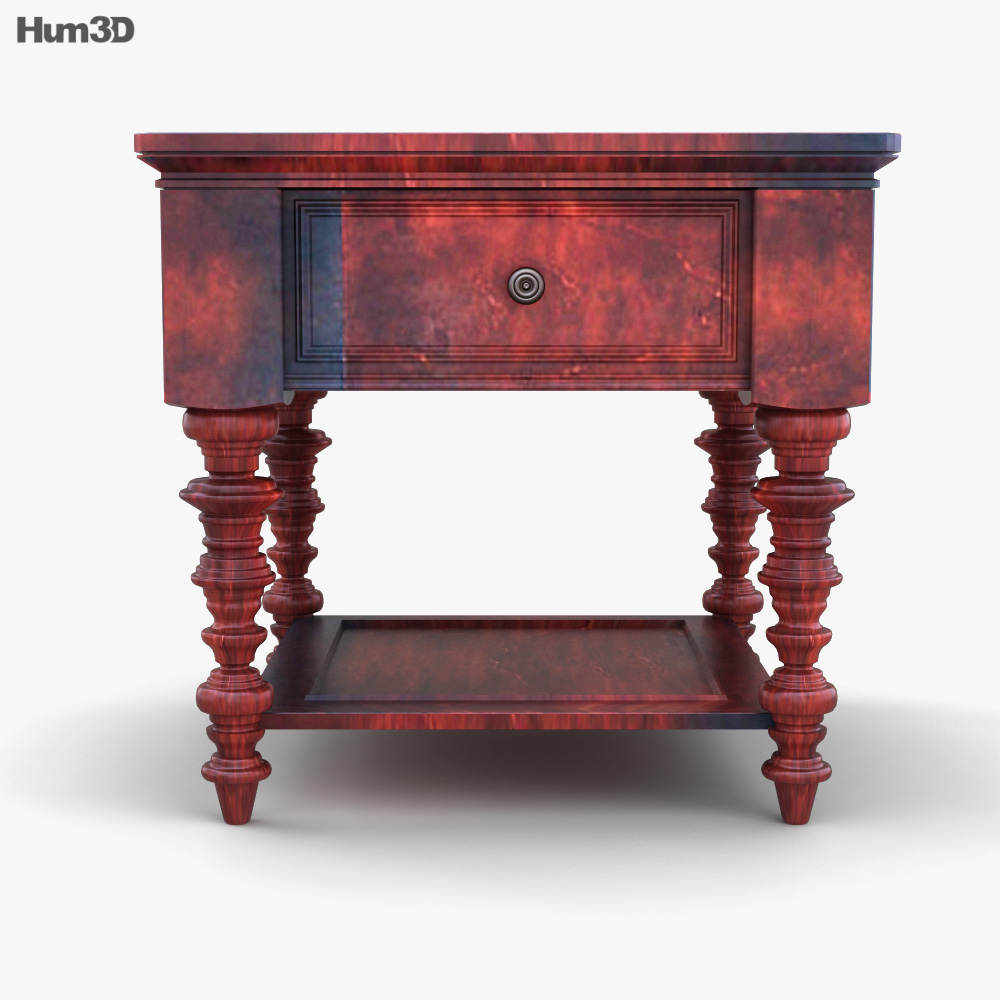 Ashley Key Town - Truffle Table 3D model - Download in MAX, OBJ, FBX, C4D