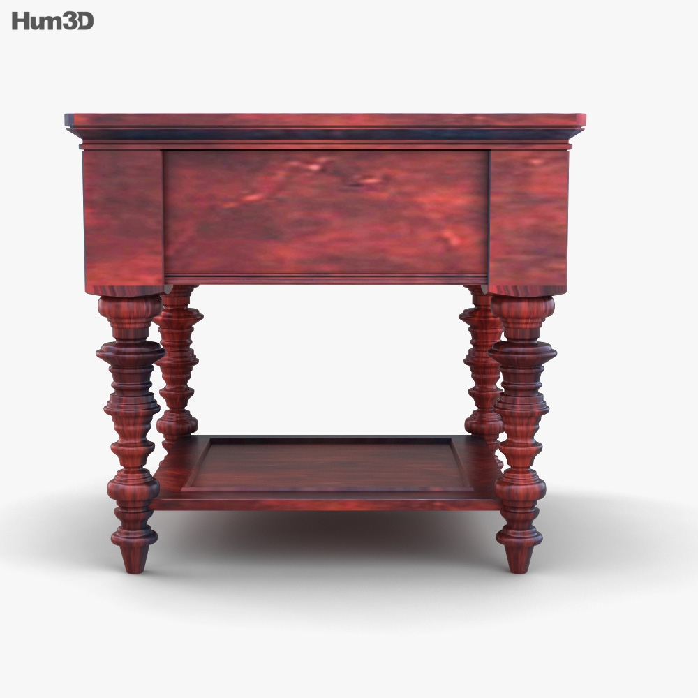 Ashley Key Town - Truffle Table 3D model - Download in MAX, OBJ, FBX, C4D