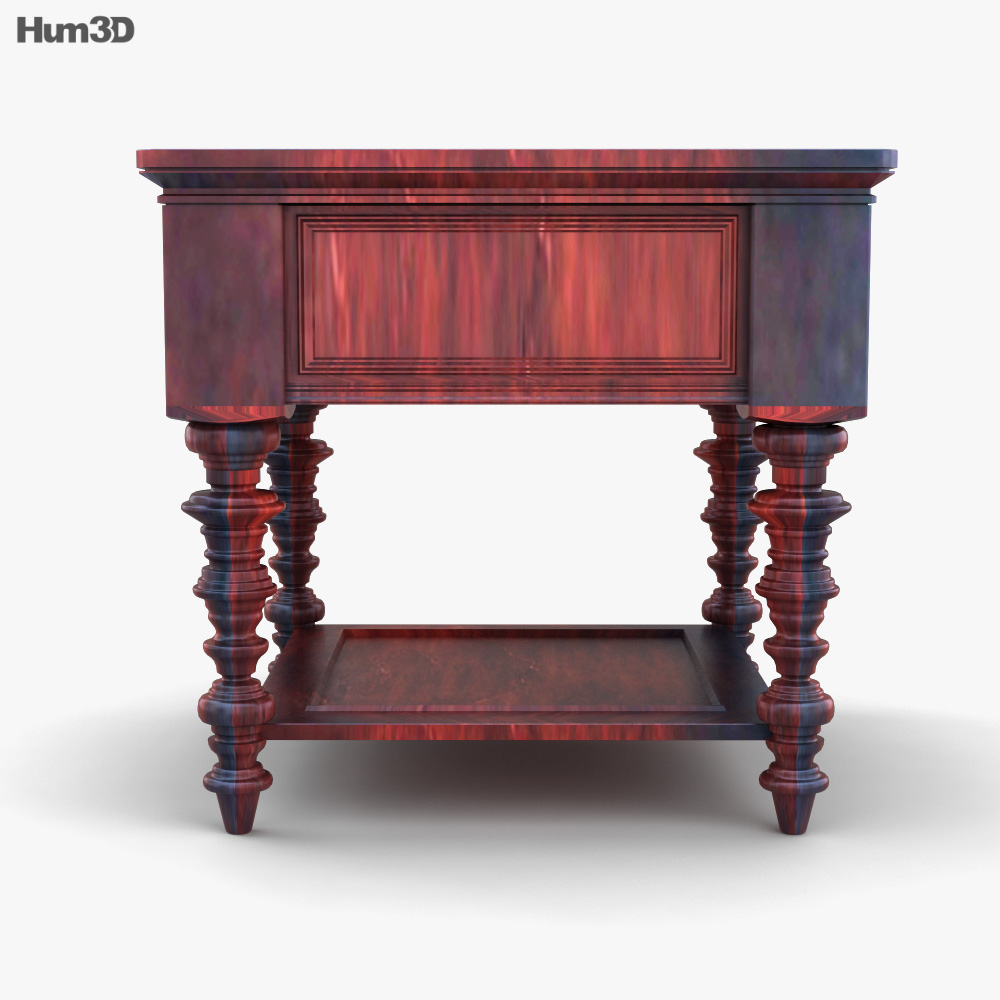 Ashley Key Town - Truffle Table 3D model - Download in MAX, OBJ, FBX, C4D