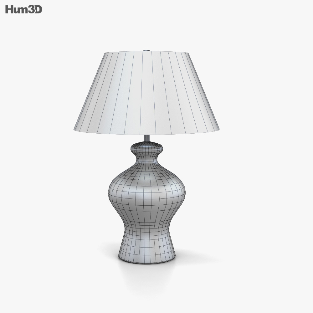 Ashley Colter table lamp 3D model - Download in MAX, OBJ, FBX, C4D