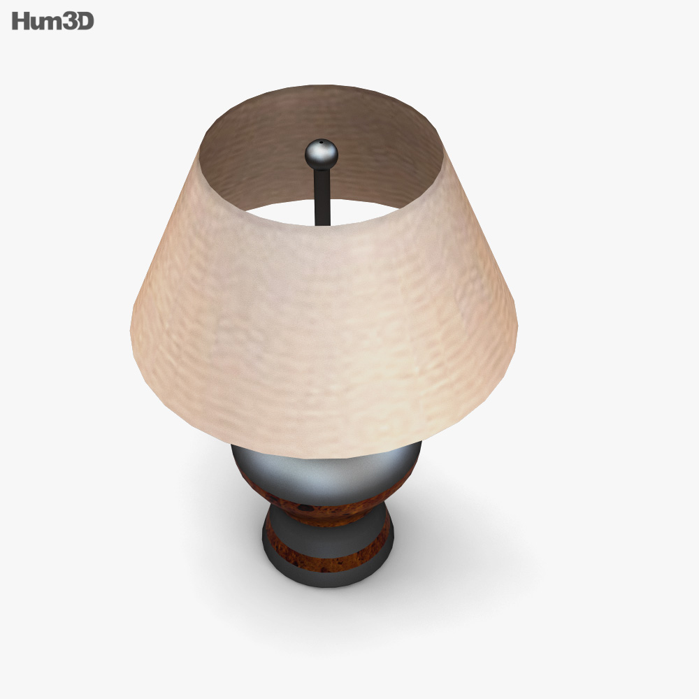 Ashley Colter table lamp 3D model - Download in MAX, OBJ, FBX, C4D