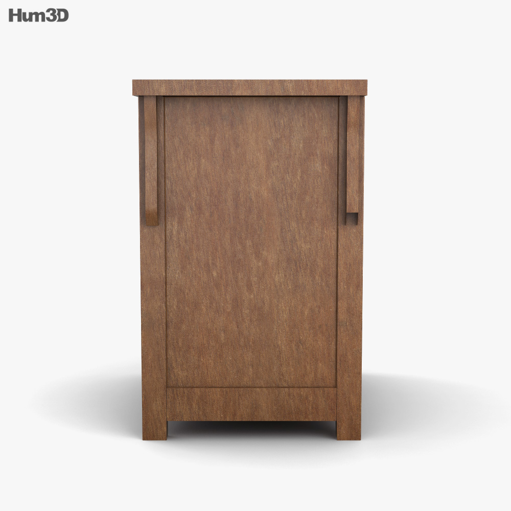 Ashley Colter Nightstand 3D model - Download in MAX, OBJ, FBX, C4D