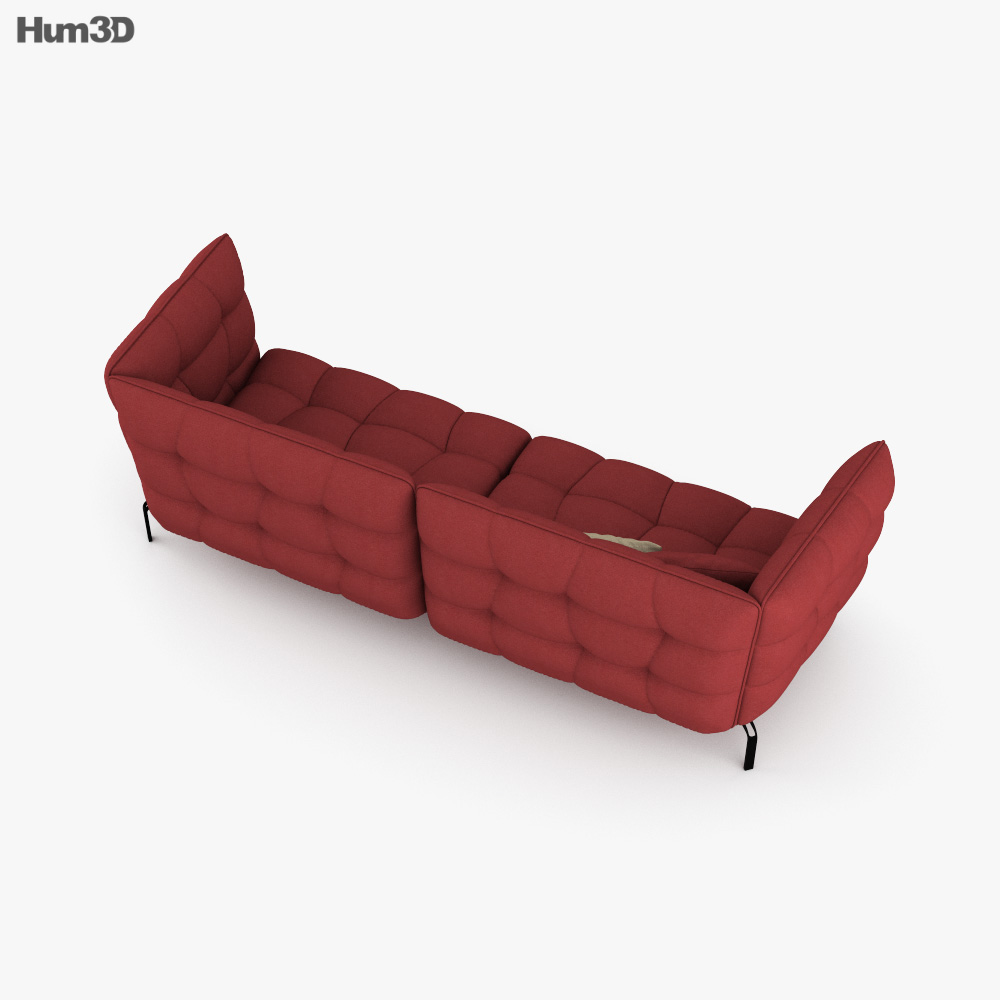 B and B Husk Sofa 3D model - Download in MAX, OBJ, FBX, C4D