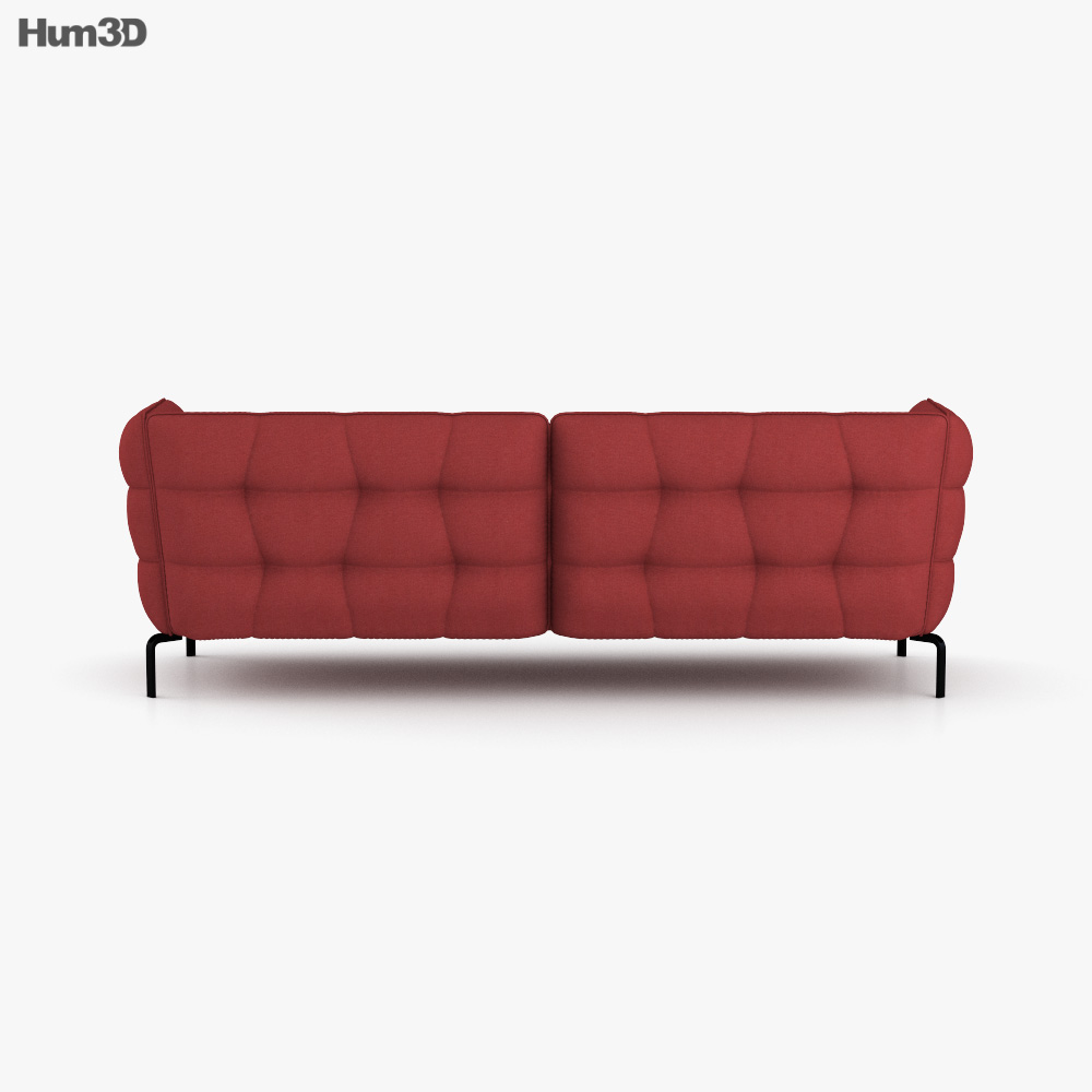 B and B Husk Sofa 3D model - Download in MAX, OBJ, FBX, C4D