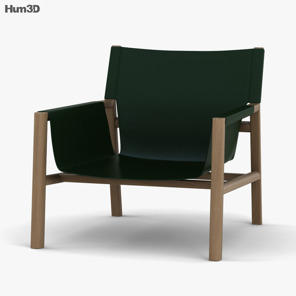 B and B Pablo Armchair 3D model - Download in MAX, OBJ, FBX, C4D