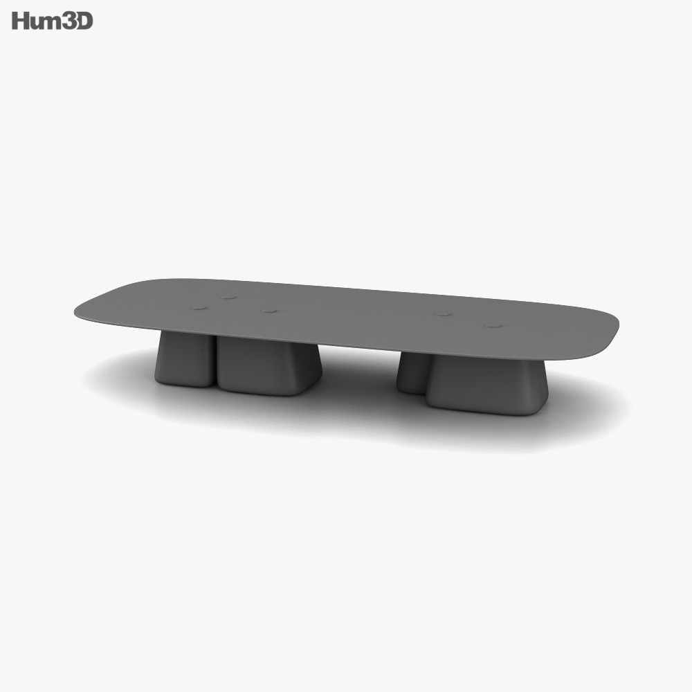 Baxter Fany Coffee table 3D model - Download in MAX, OBJ, FBX, C4D