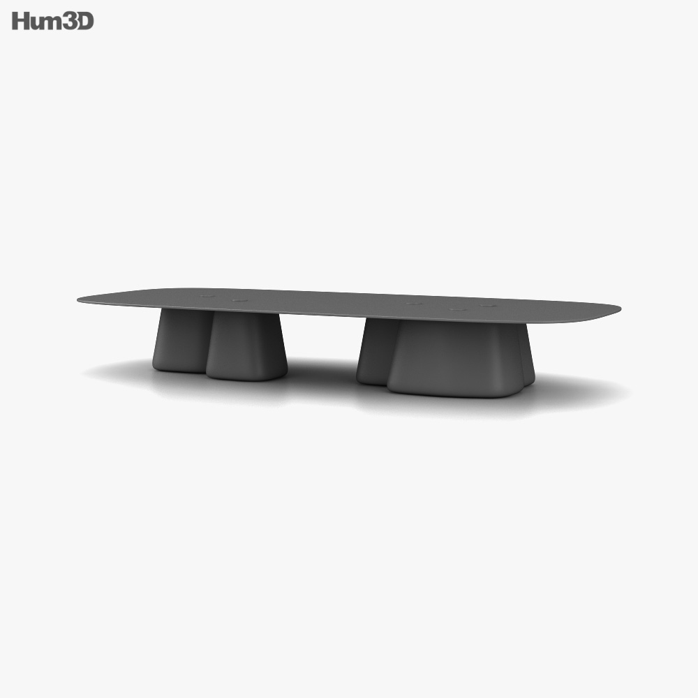 Baxter Fany Coffee table 3D model - Download in MAX, OBJ, FBX, C4D