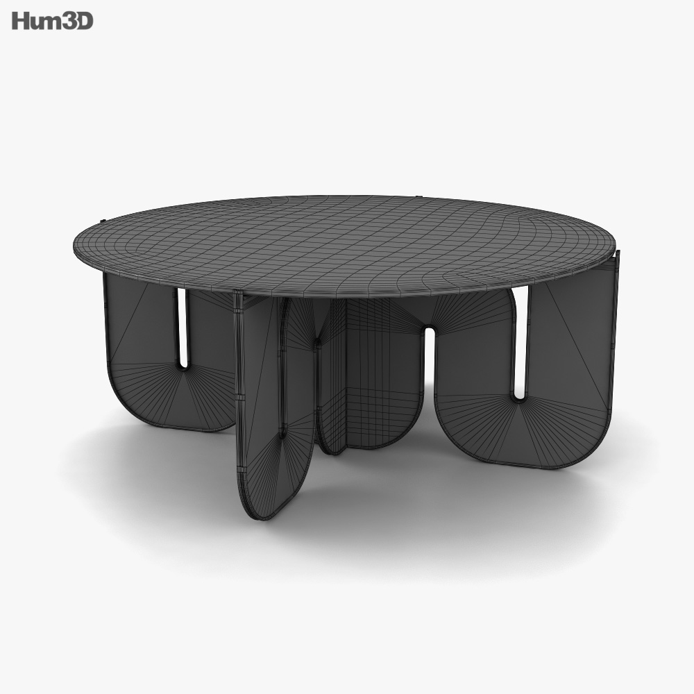 Bend Goods Wave Table 3D model - Download in MAX, OBJ, FBX, C4D