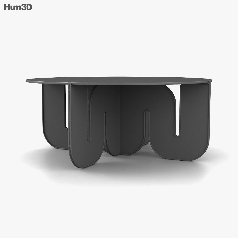 Bend Goods Wave Table 3D model - Download in MAX, OBJ, FBX, C4D
