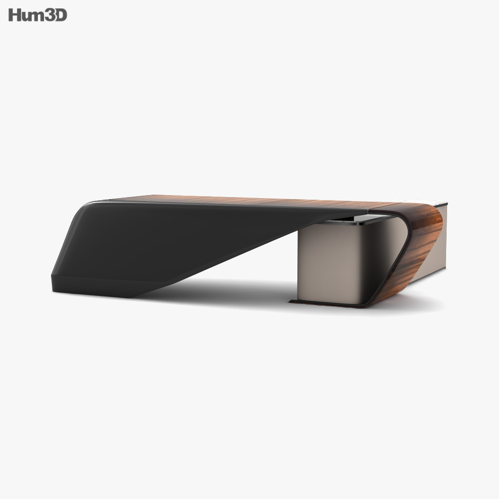 Bentley Home Styal Desk 3D model - Download in MAX, OBJ, FBX, C4D