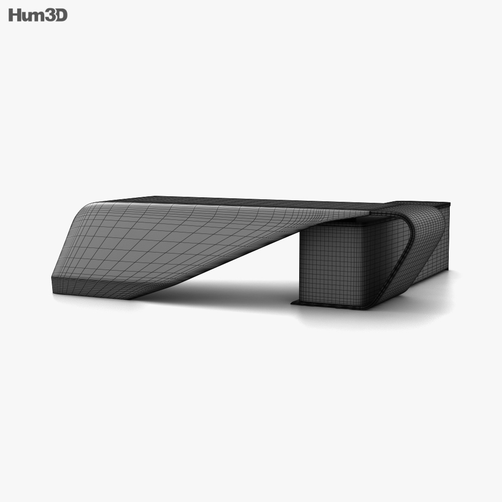 Bentley Home Styal Desk 3D model - Download in MAX, OBJ, FBX, C4D